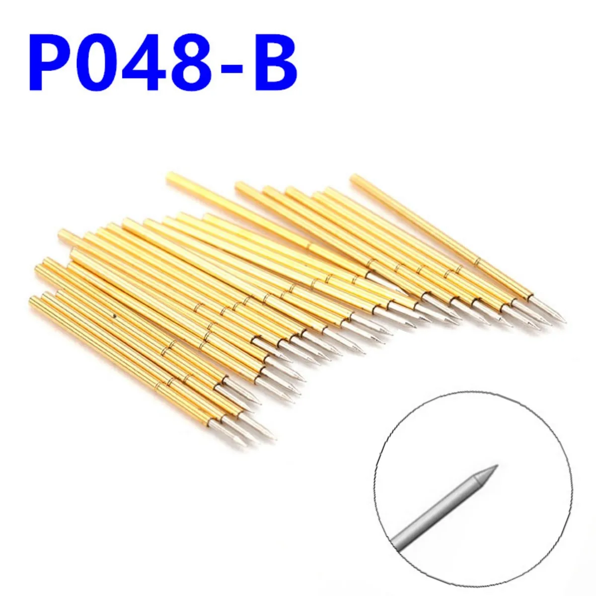 100pcs P048-b Spring Test Probe Pogo Pin Needle Sleeve Probe Sleeve ...