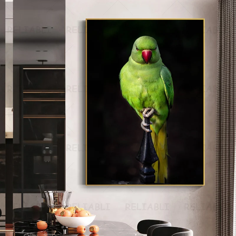Indian Parrot Painting