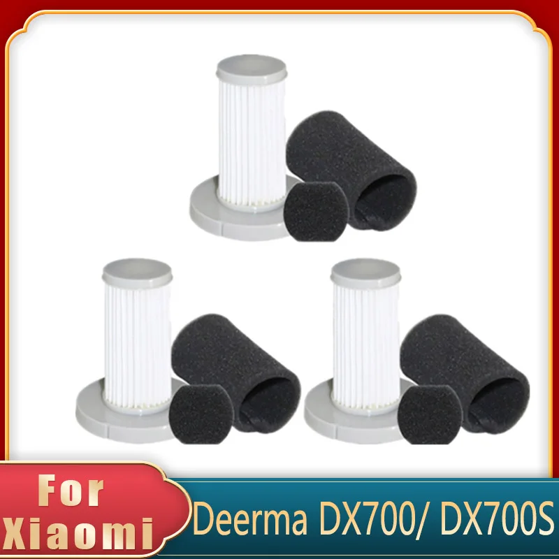For Xiaomi Deerma Dx700 Dx700s Vacuum Cleaner Washable Hepa Filter ...