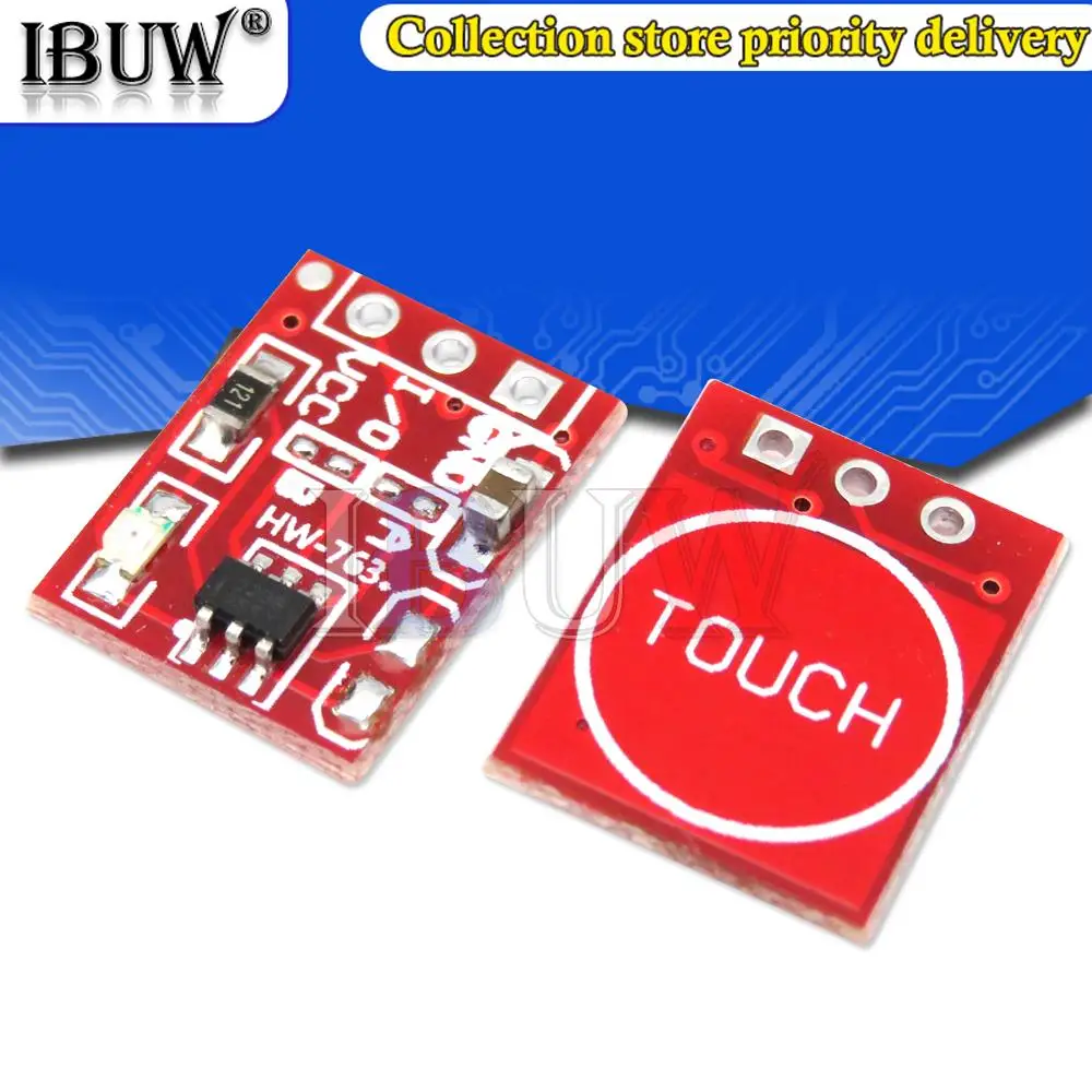 10PCS-TTP223-Touch-button-module-Self-Locking-No-Locking-Capacitive ...