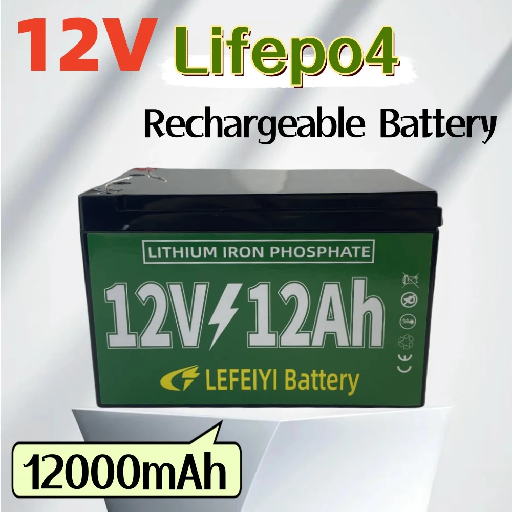 12v-12AH-Li-Ion-Electric-Vehicle-Lithium-Battery-Pack-10V-14-6V-Built ...