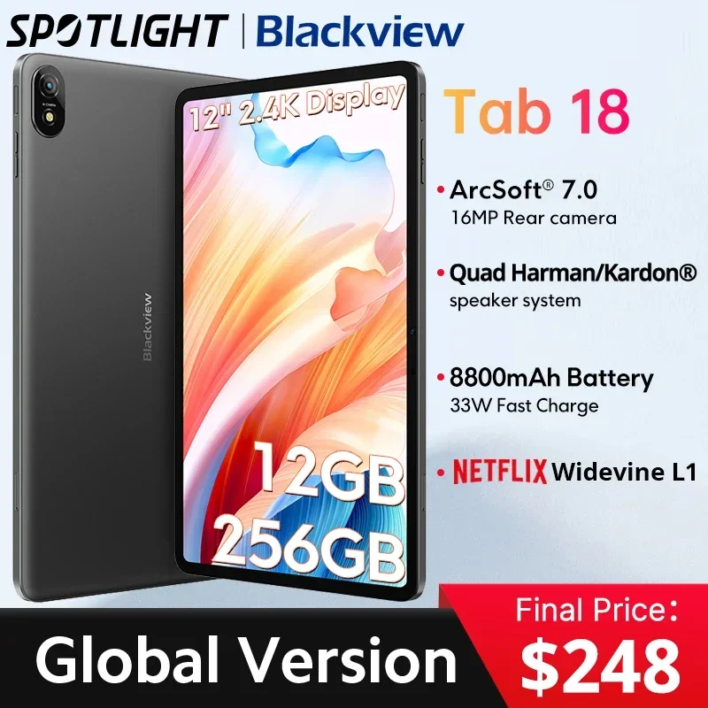 Estreno-mundial-tableta-Blackview-Tab-18-de-12-pulgadas-8-12GB-256GB ...