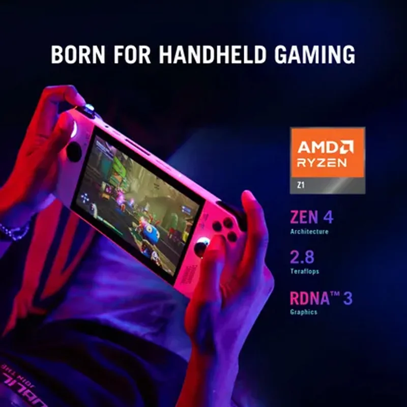 ASUS ROG Ally RC71L Gaming Console 7″ AMD Ryzen ™ Z1 Processor 120Hz ...