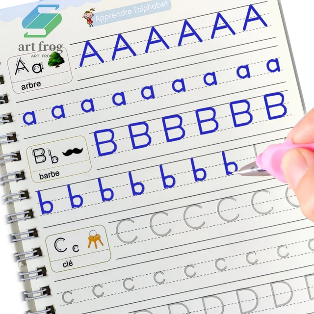 French Alphabet Writing