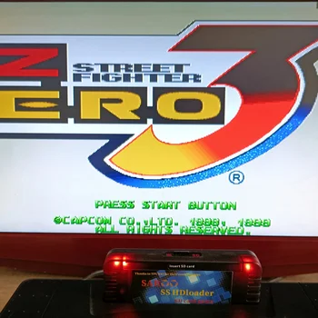 Saroo-SS HDLoader prend en charge la carte SD/TF, jeux de console Sega ...