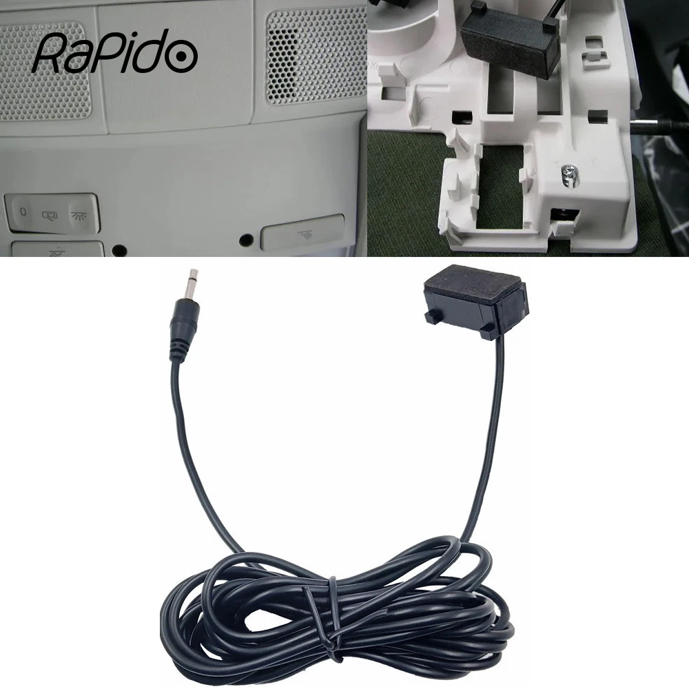 Car Audio Microphone 3.5mm Clip Jack Plug Stereo Mini Wired External ...