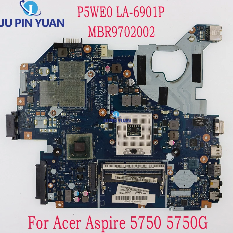 에이서 아스파이어 5750 5755 5750G 5755G 노트북 마더보드, P5WE0 LA-6901P - 티몬