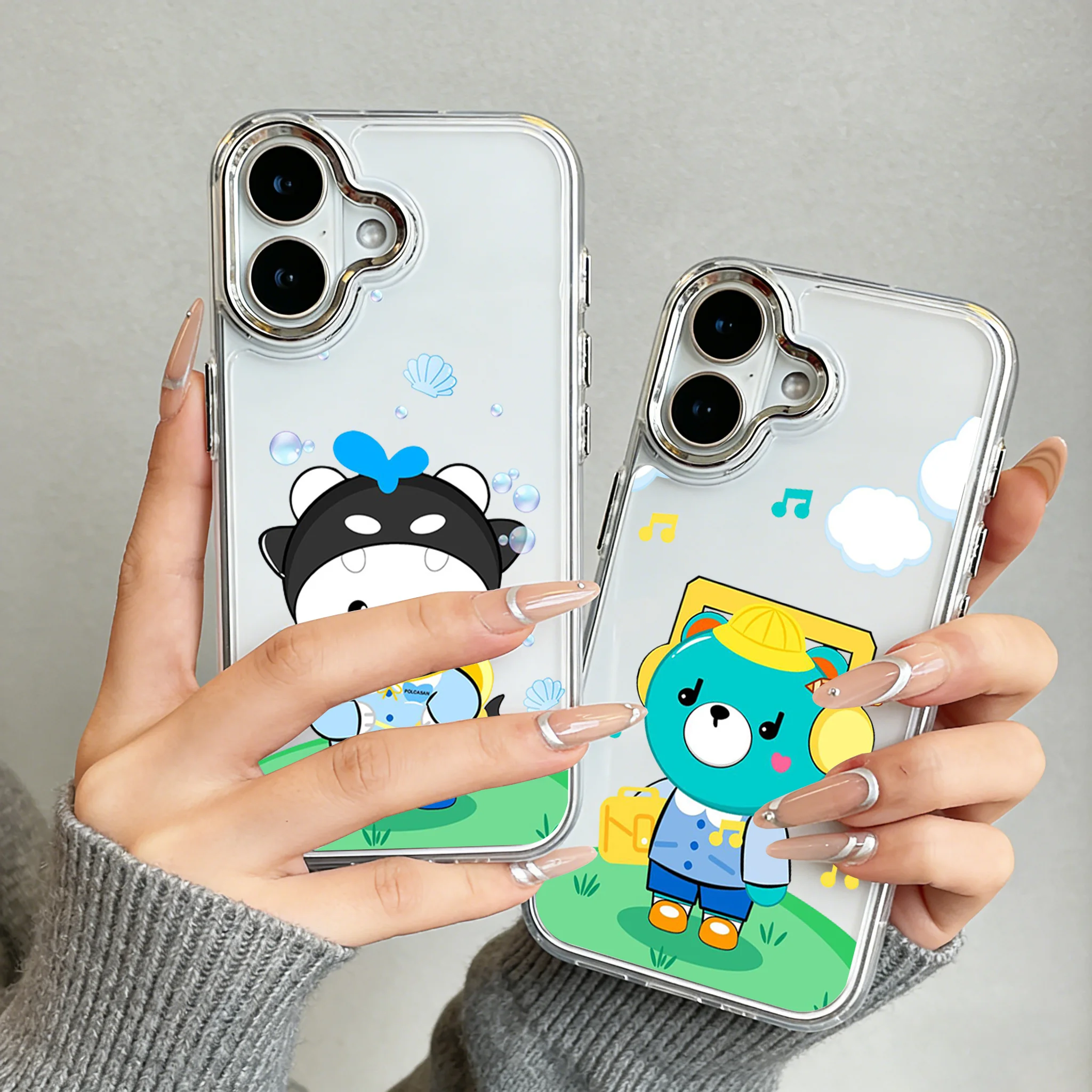 Cartoon Mascot GMMTV Phone Case For iPhone 17 16e 16 15 14 13 12 11 ...