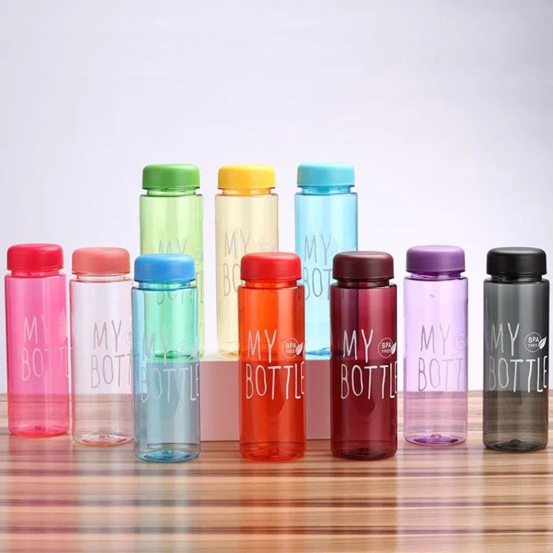 Portable-Leakproof-Anti-slip-Cups-Water-Bottles-Plastic-Creative ...