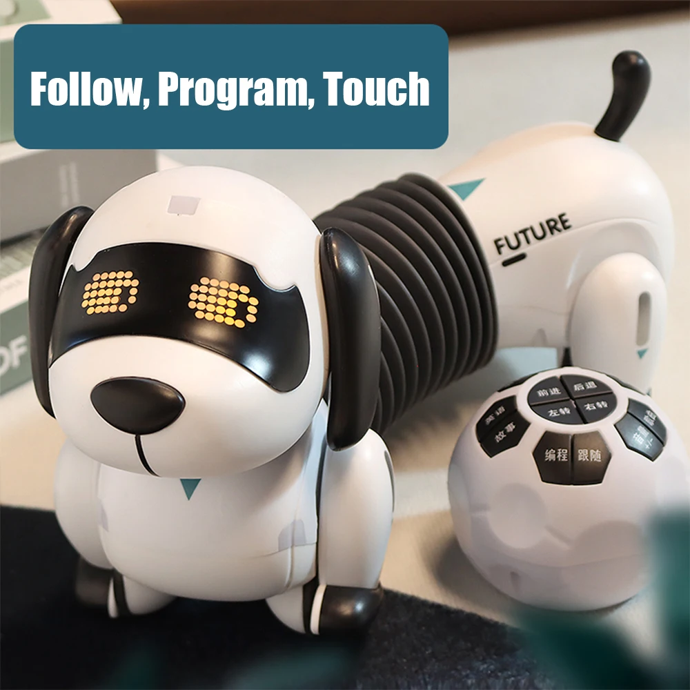 Cute-Toy-Dog-Ai-Intelligent-Robot-Dog-Voice-Dialogue-Programming ...