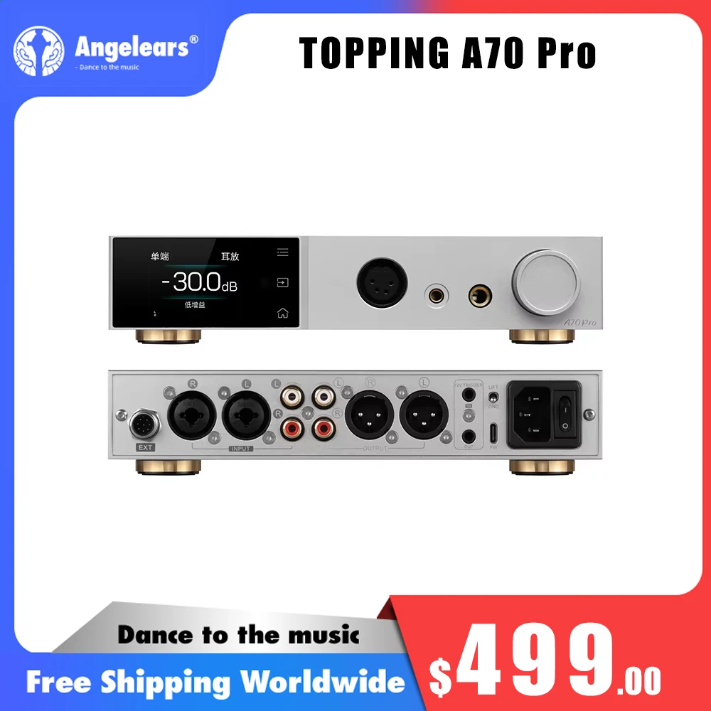 TOPPING-A70-Pro-Fully-Balanced-Headphone-Amplifier-17000mW-2-Relay ...