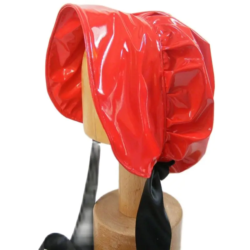Hot Selling New Adult Giant Baby Sexy Girl Red Thin PVC Hood Sissy ...