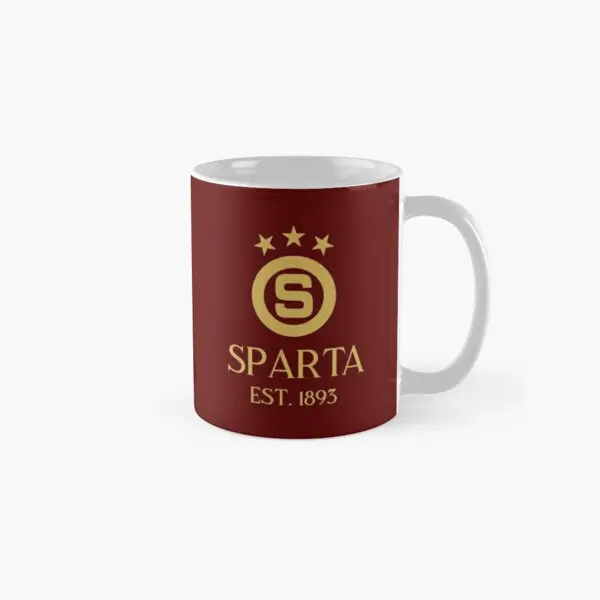 Sparta Praha Gold Classic Mug Tea Printed Photo Drinkware Design Simple ...
