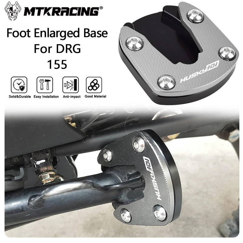 MTKRACING-Foot-Enlarged-Base-For-DRG-155-2020-2024-Motorcycle-Kickstand ...