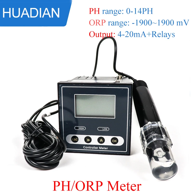 HDW-100 High Quality Online Industrial Ph Meter Digital