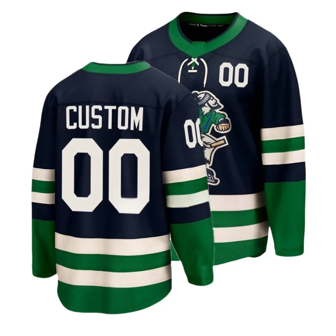 Jersey de hockey sobre hielo personalizado para hombres de Vancouver ...