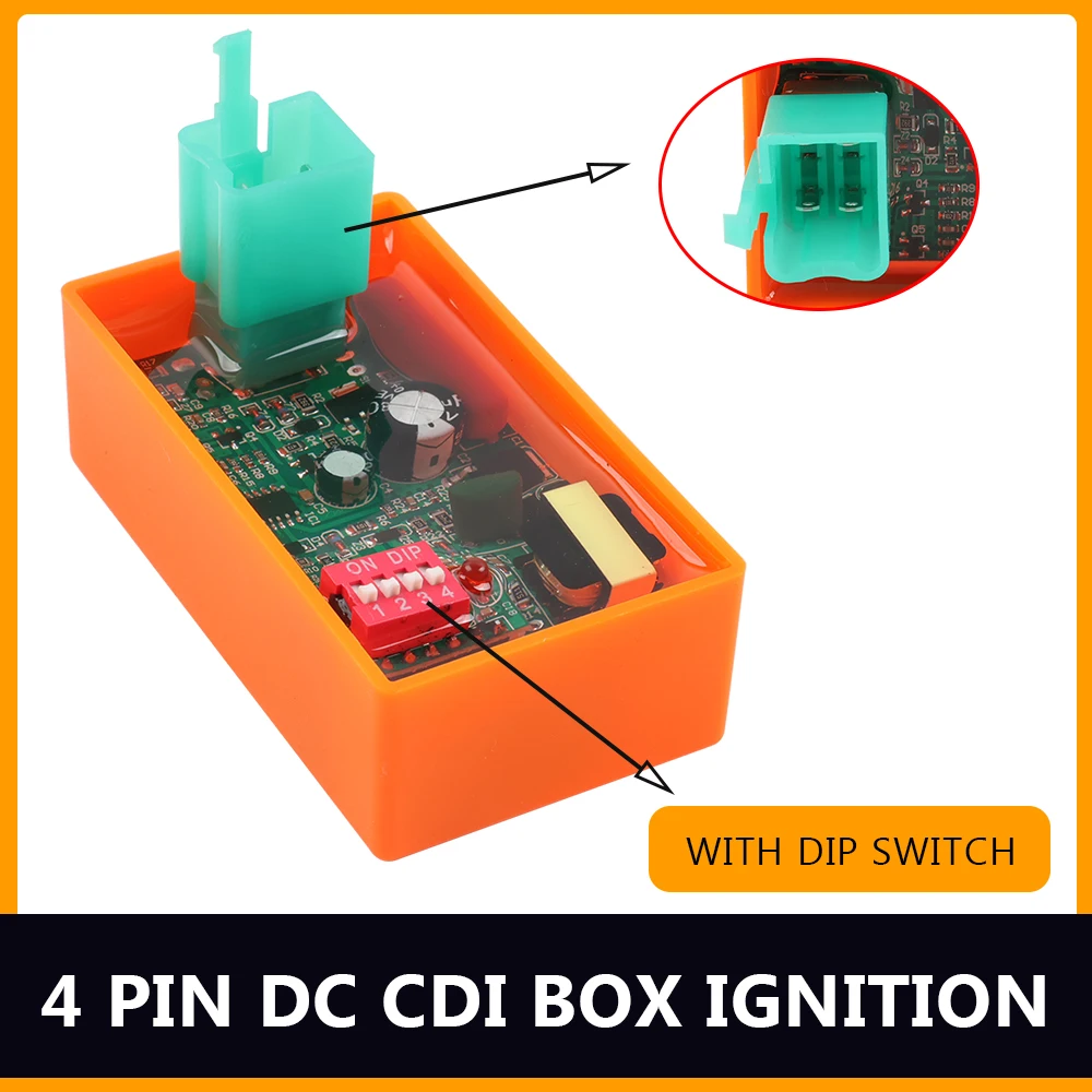 4-Pin-DC-CDI-Box-Ignition-For-125CC-150CC-200CC-250CC-300CC-ATV-Dirt ...