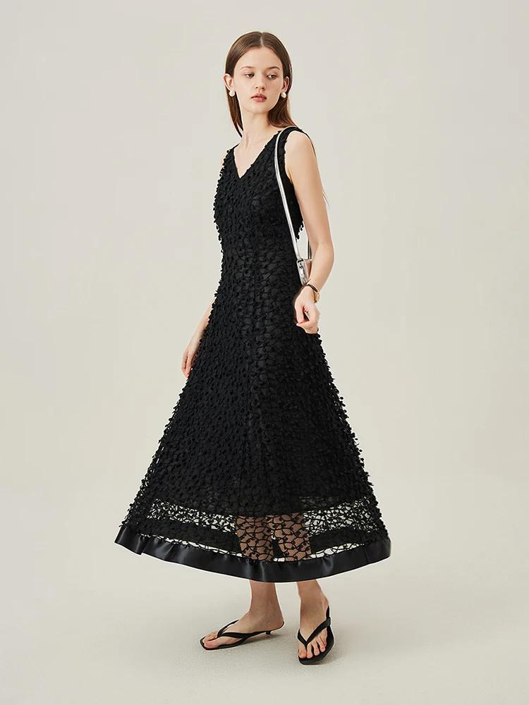 FSLE-Summer-sleeveless-long-chic-dress-women-summer-2024-new-all-match ...