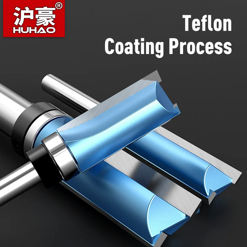 HUHAO-Flush-Trim-Router-Bits-Template-Pattern-Bit-Bottom-Bearings ...