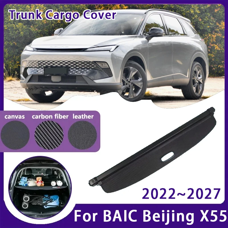 Car Trunk Storage Cover For BAIC Beijing X55 Mofang X6 5 Tiger Six 2022 ...