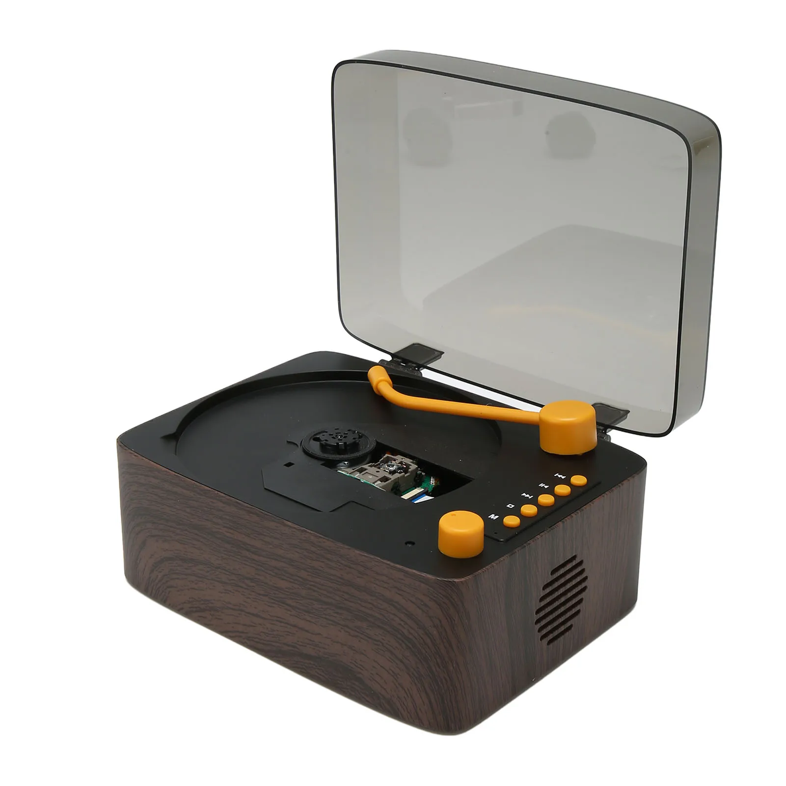 Retro-Style-CD-Player-Multifunctional-Vintage-Portable-Rechargeable ...