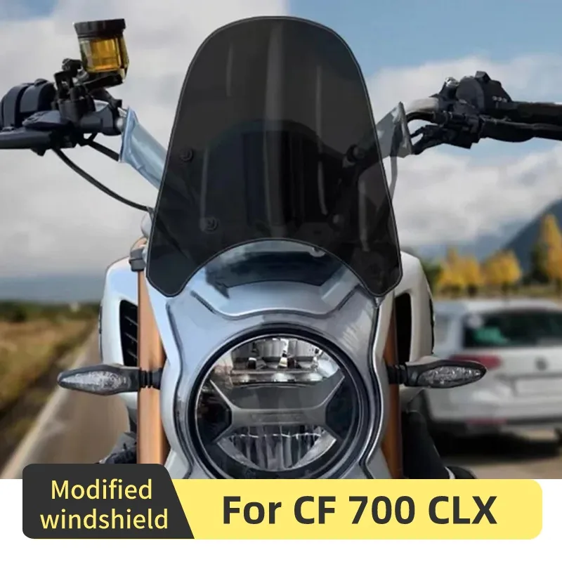 Motorcycle-Windshield-Scooter-Windscreen-Wind-Deflectors-For-CFMOTO-700 ...