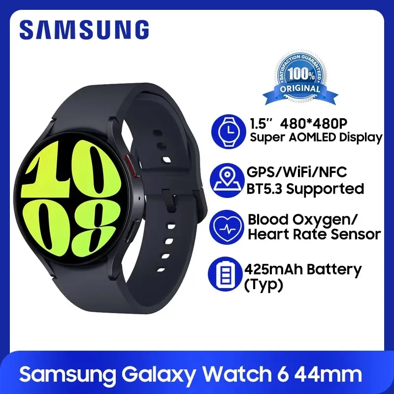 Samsung-Galaxy-Watch-6-44mm-NFC-SmartWatch-1-5-Super-AMOLED-Screen ...