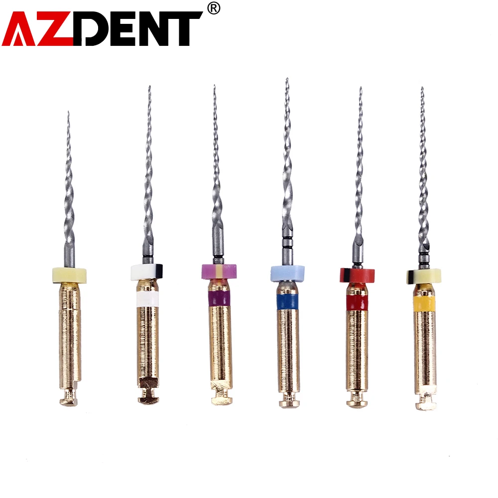 Azdent 6pcs/pack Sx-f3 Dental Instrument Files Root Canal Engine Use ...