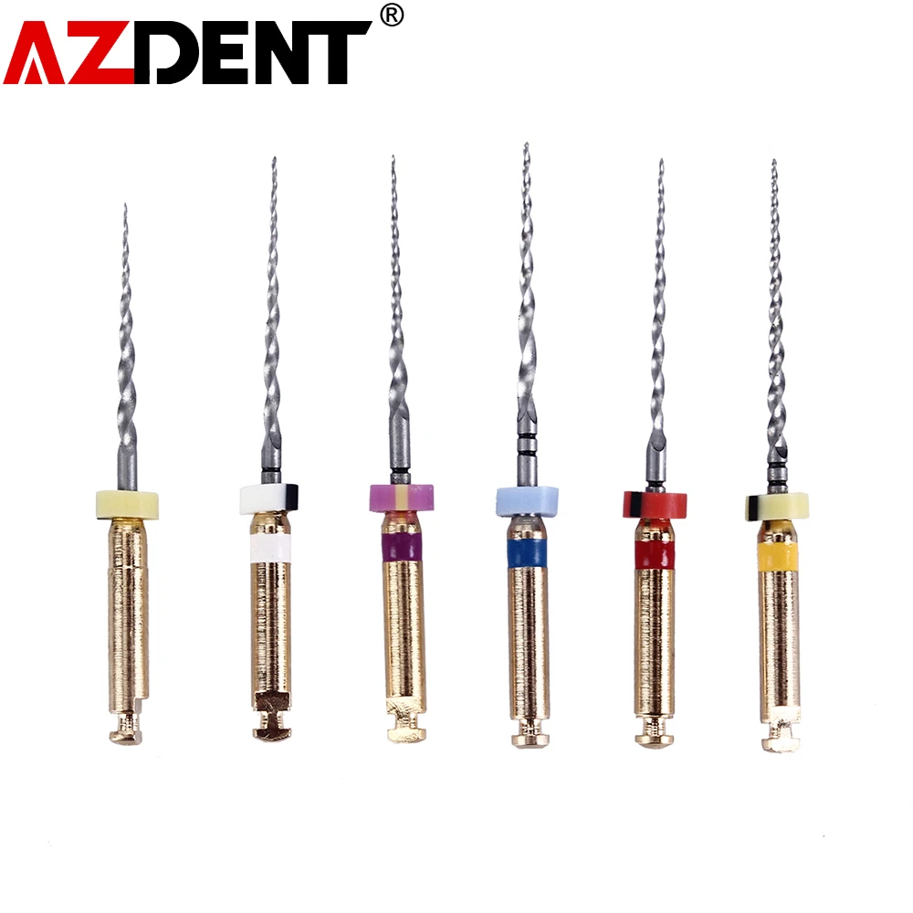 Azdent 6pcs/pack Sx-f3 Dental Instrument Files Root Canal Engine Use ...