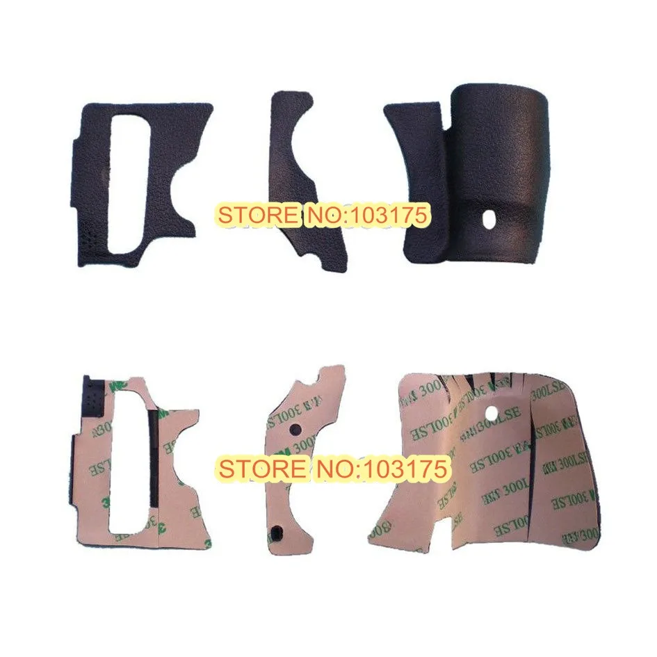 New-A-Set-of-3-Pieces-Grip-Rubber-Unit-for-Canon-60D-DSLR-Camera ...