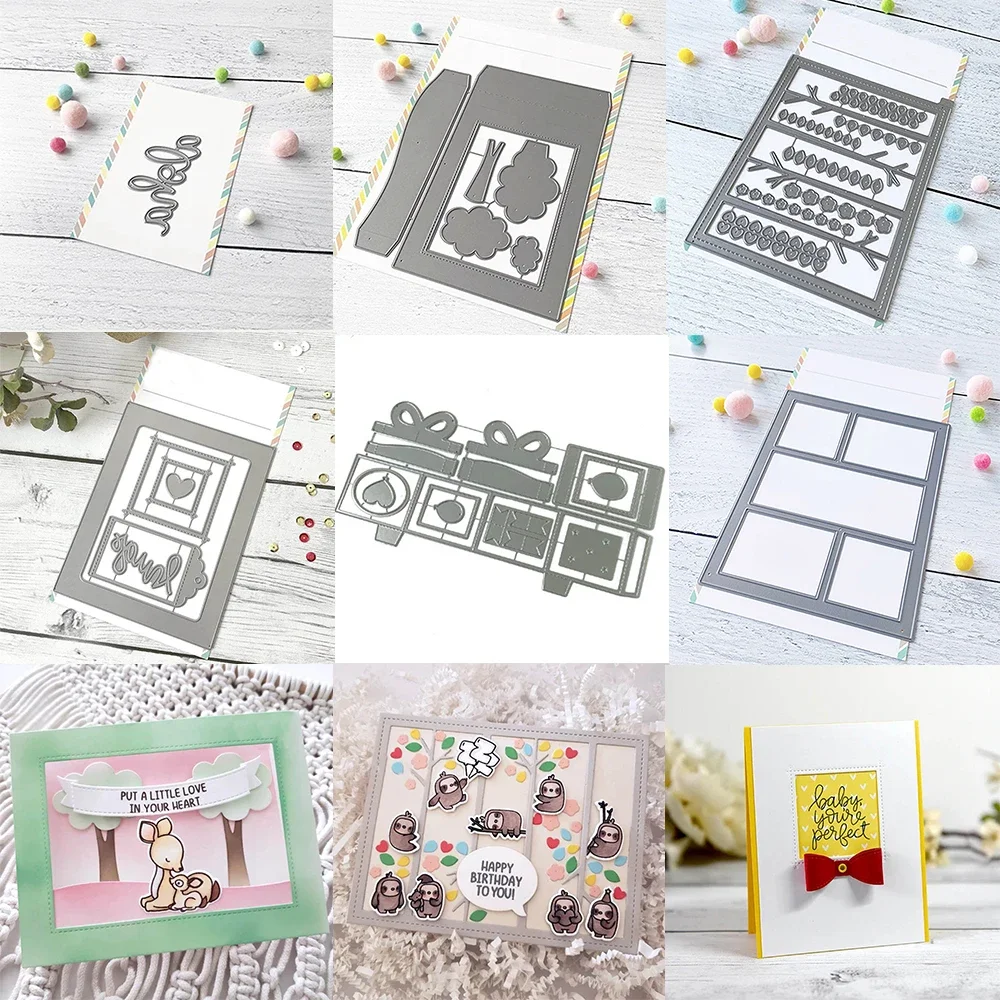 Display A Card Tree Branch Cover Metal Cutting Dies For DIY Card Making ...