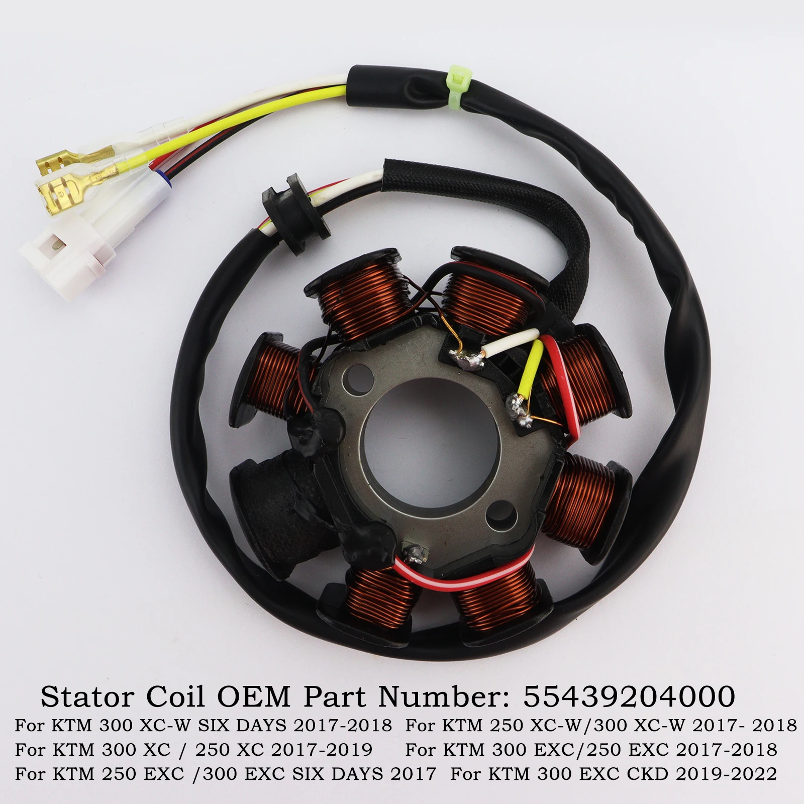 55439204000-Motorcycle-Stator-Coil-For-KTM-Motos-Offroad-250-EXC-300 ...