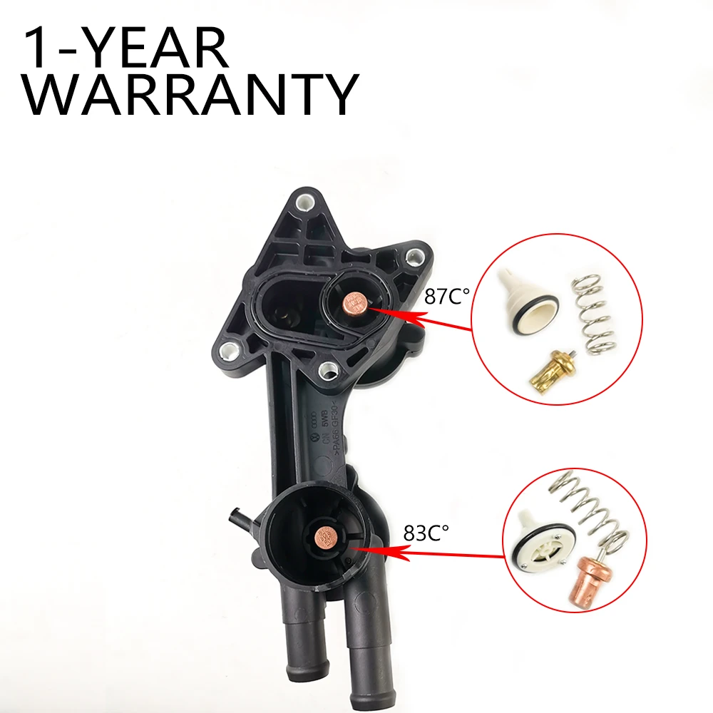 thermostat 3C121110J 03C121110ac FOR VW Bora Sagitar Lavida golf POLO ...