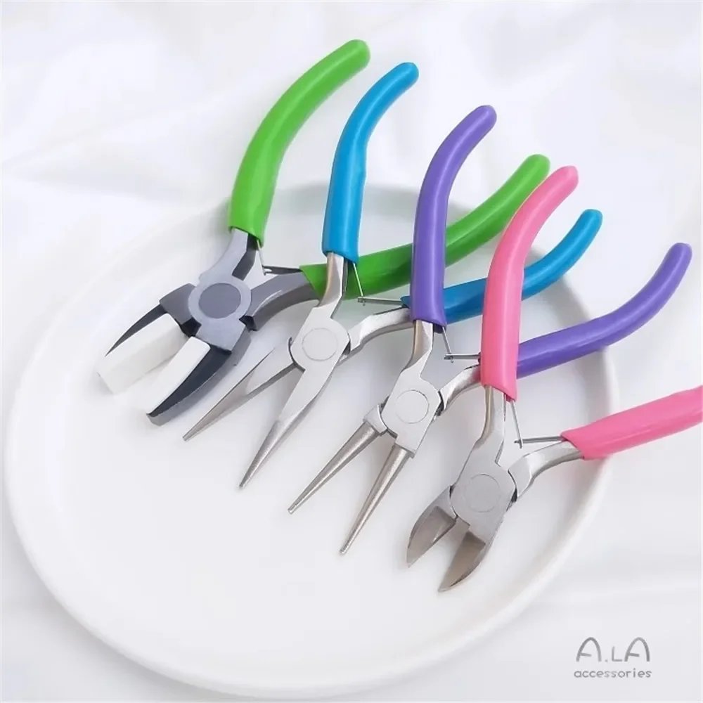 Nylon Pliers Plastic Tip Metal Wire Pulling Wire Winding Hand Made ...