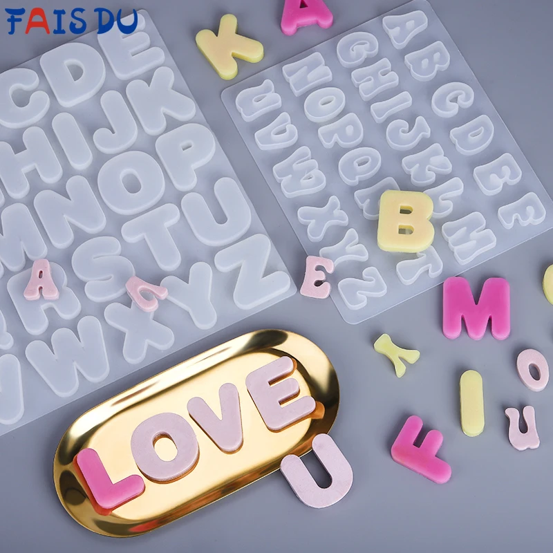 FAIS-DU-Silicone-Cake-Mold-Alphabet-Letters-Chocolate-Handmade-Mould ...