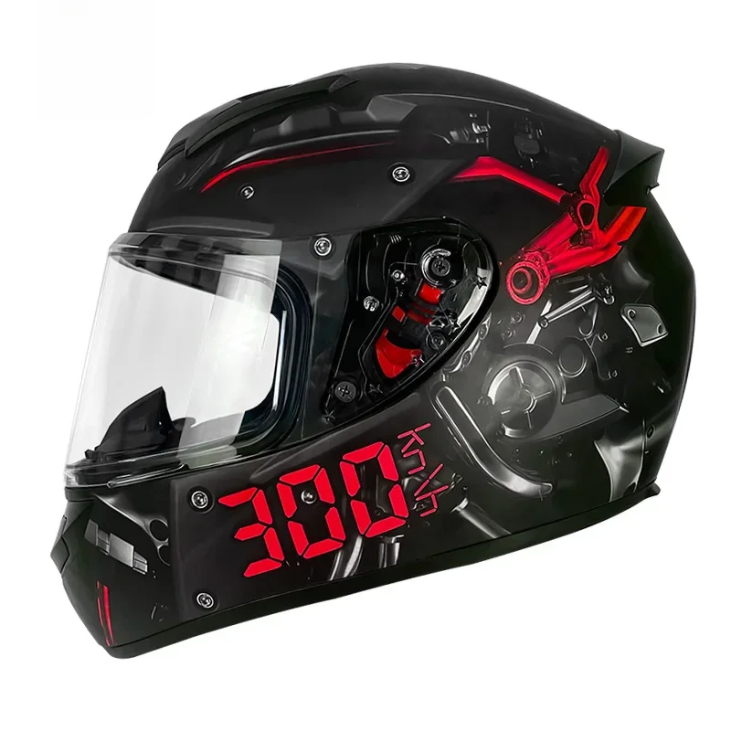 Casco de motocicleta con certificación 3C Casco integral para ...