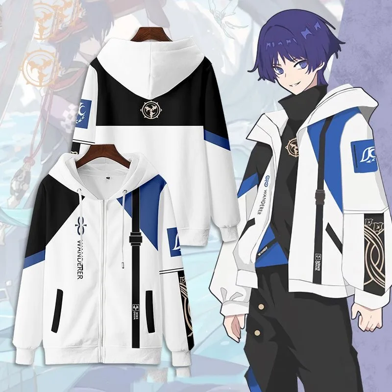 Genshin-Impact-Wanderer-Balladeer-disfraz-de-Cosplay-Sudadera-con ...