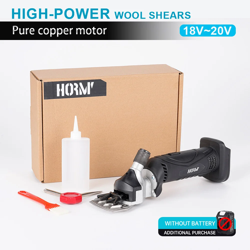 Electric-Wool-Shears-Wireless-Farm-Wool-Cut-Hair-Clipper-Sheep-Goat-6 ...