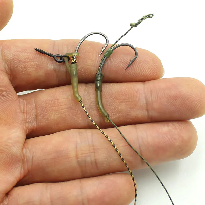 30pcs-Carp-Fishing-Tackle-Rubber-D-Rig-Hair-Chod-Helicopter-Ronnie-Rig ...