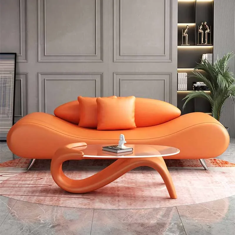 Designer-Foam-Couch-Relax-Sofa-Leather-Nordic-Lounge-Ergonomic-Designer ...