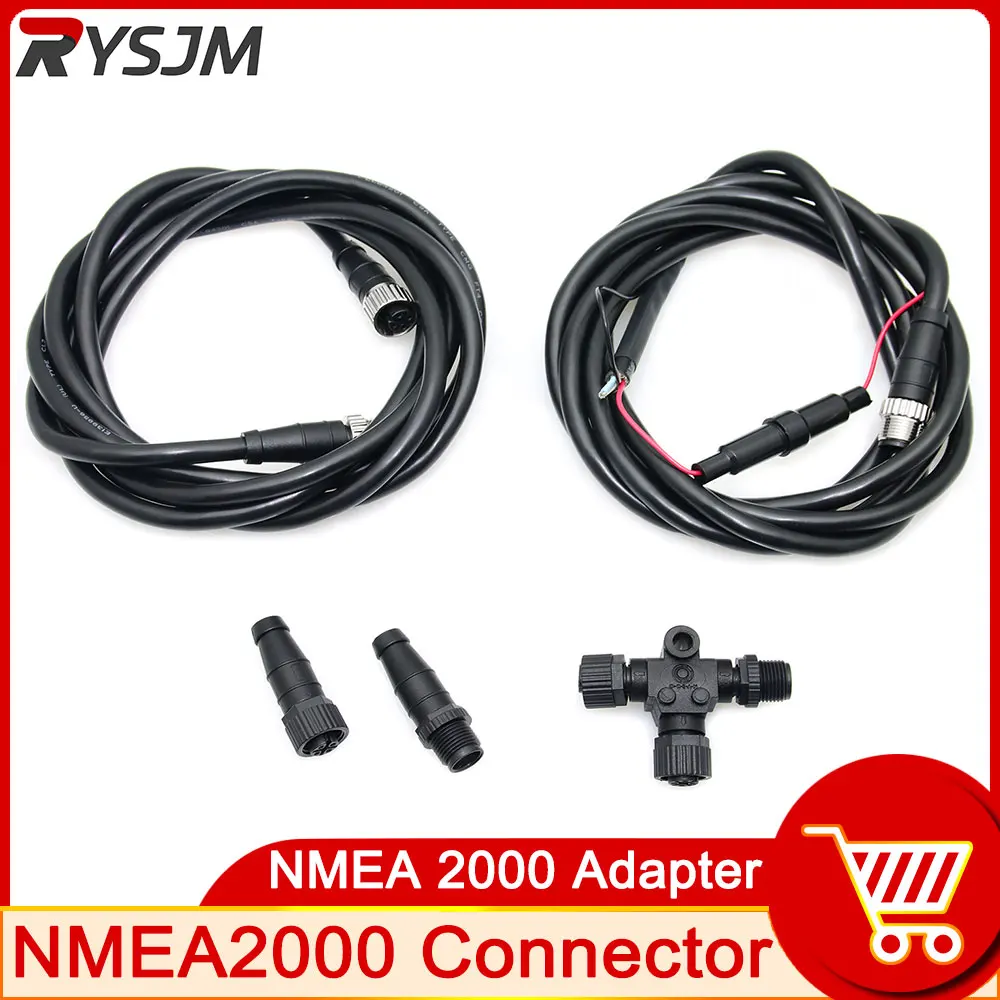 HD-Boat-NMEA2000-Starter-Kit-ABS-T-Connector-Power-Cable-Male-Female ...