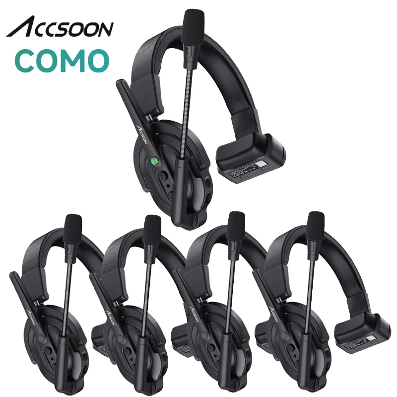 ACCSOON-COMO-Wireless-Intercom-System-Remote-Headsets-Noise-Reduction ...