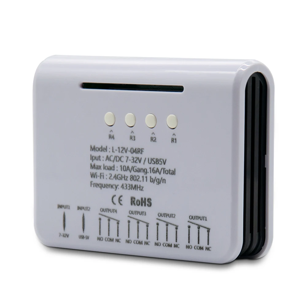 EWelink-WiFi-4CH-2CH-Smart-Home-Switch-Module-7-32V-220V-10A-Relay ...