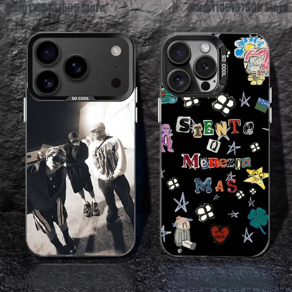 Funda de teléfono Latin Mafia Music Group para iPhone 17,16,15,14,13,12 ...