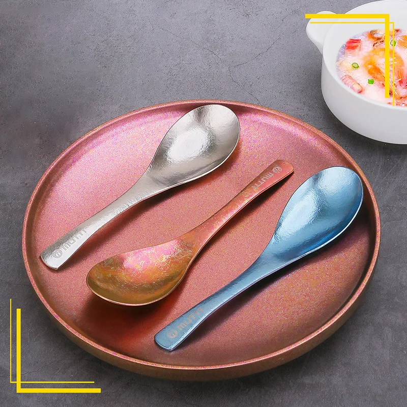 Pure-Titanium-Spoon-Household-Delicate-Drop-Proof-Spoon-Adult-Child ...