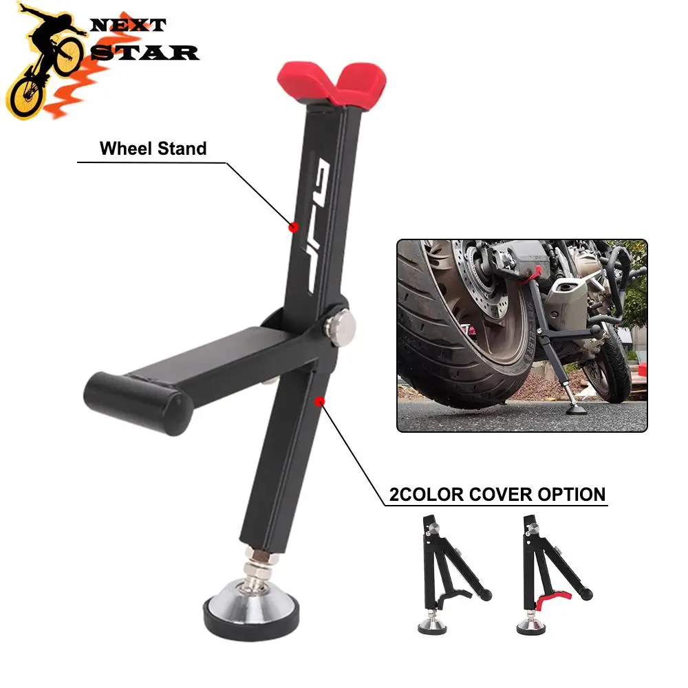 Motorcycle-Portable-Single-Sided-Paddock-Stand-Front-And-Rear-Wheel ...