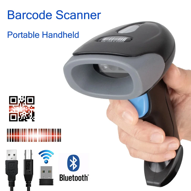 1D-2D-Barcode-Reader-USB-Wired-Wireless-2-4G-WIFI-Bluetooth-Handheld ...