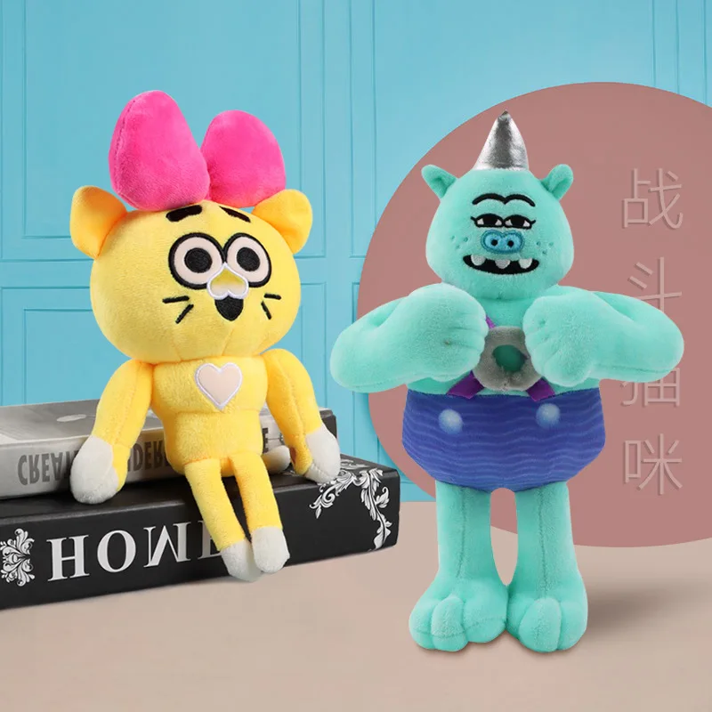 Juguete de peluche de 2 piezas Battle Kitty Season 2, Orc, personaje de ...