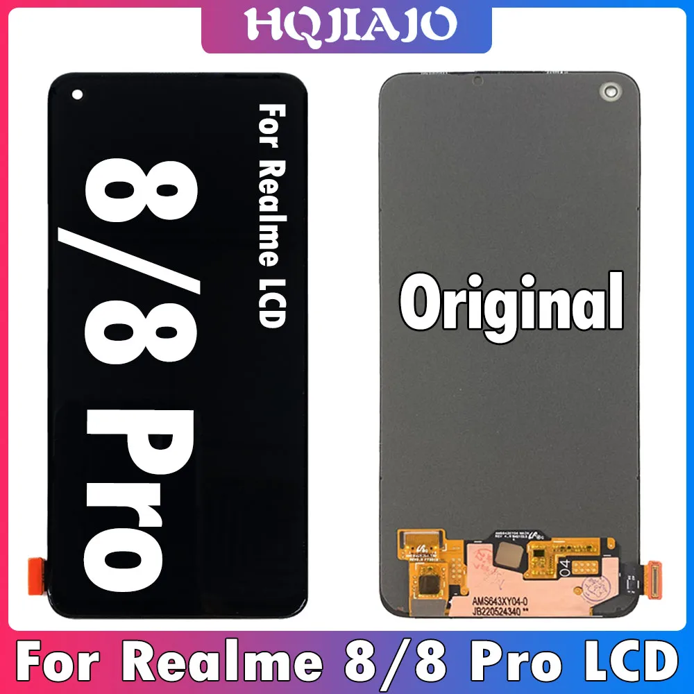 6-6-Original-For-OPPO-Realme-8-4G-LCD-RMX3085-Display-Touch-Screen ...