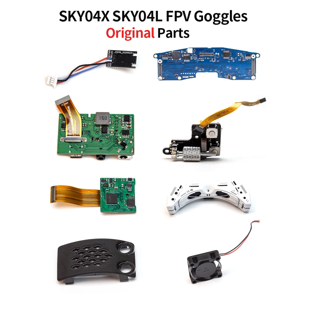 SKYZONE-SKY04X-SKY04L-FPV-Goggles-Original-Parts-for-Upgrade ...